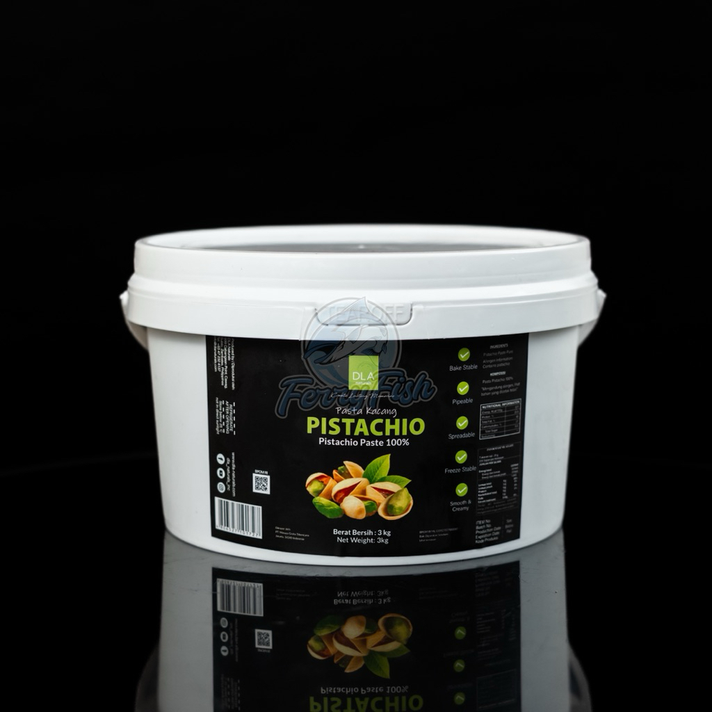 Jual DLA Pistachio Paste 100% / Pistachio Pure Paste / Pasta Perisa ...