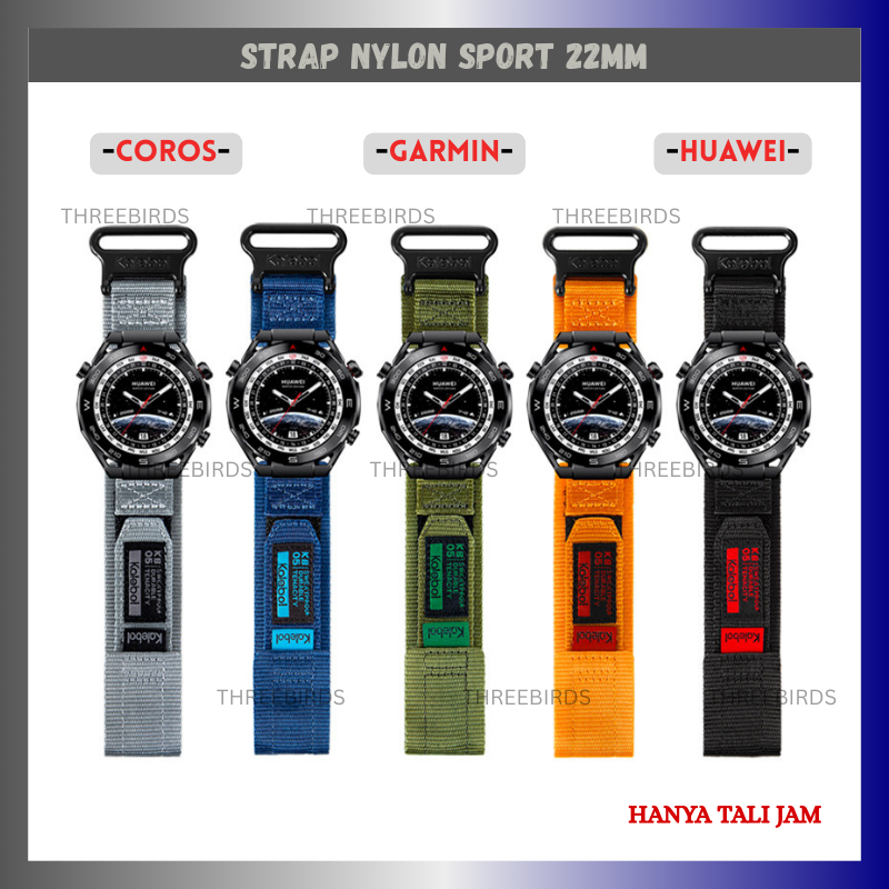 Jual Tali Jam Strap Universal 22mm Quick Release GARMIN COROS PremiuM ...
