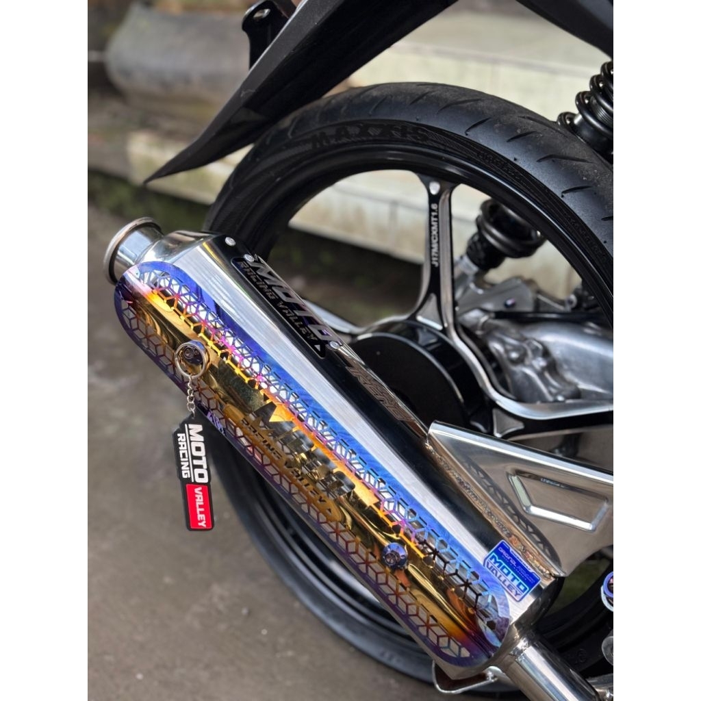 Jual Knalpot Standar Racing Stainles Original Moto Valley Racing PNP ...