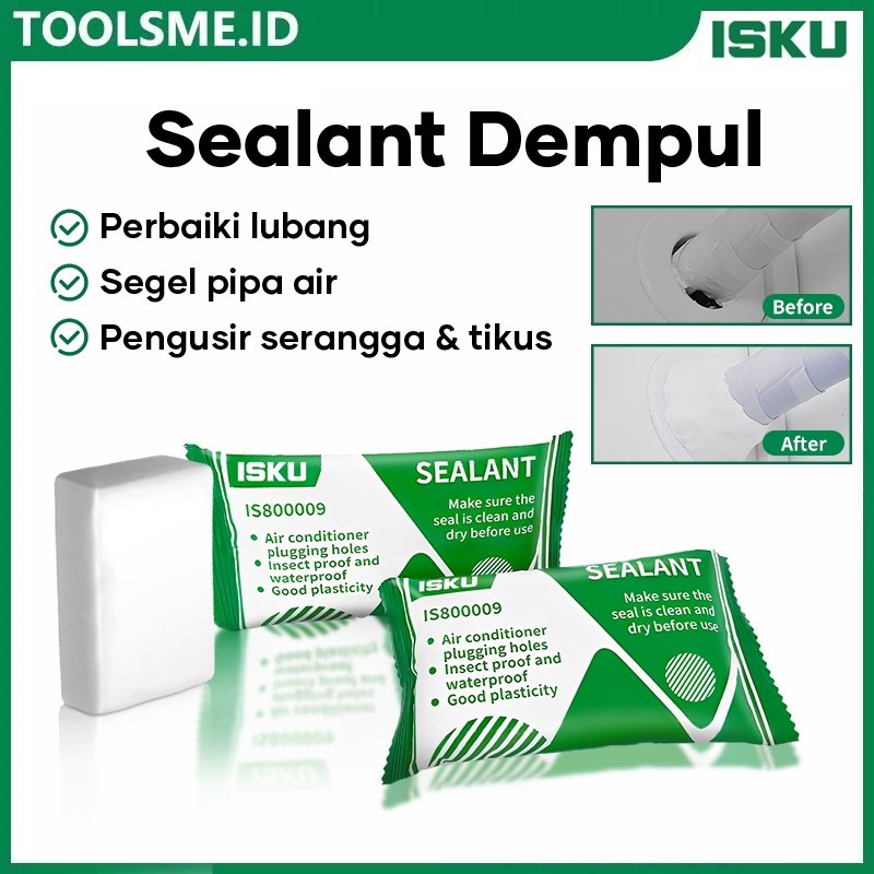 Jual ISKU Sealant Dempul Tembok Pipa Serba Guna Serbaguna Lem Penutup ...