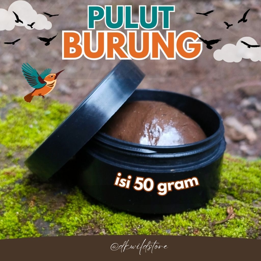 Jual Pulut burung atau lem uwi, bajang super lengket berat 50gr kemasan ...