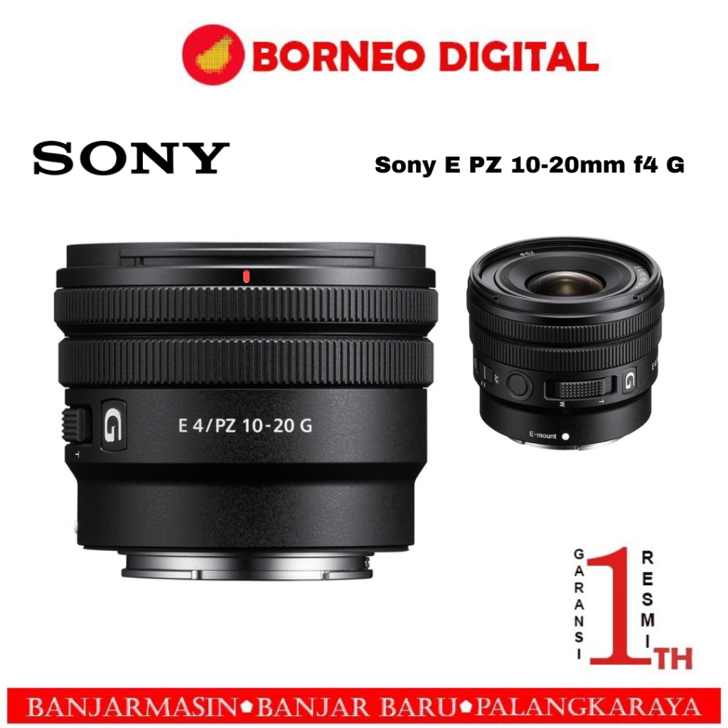 Jual Sony E PZ 10-20mm f4 G Lens Sony 10-20 mm f/4 Power Zoom Garansi ...