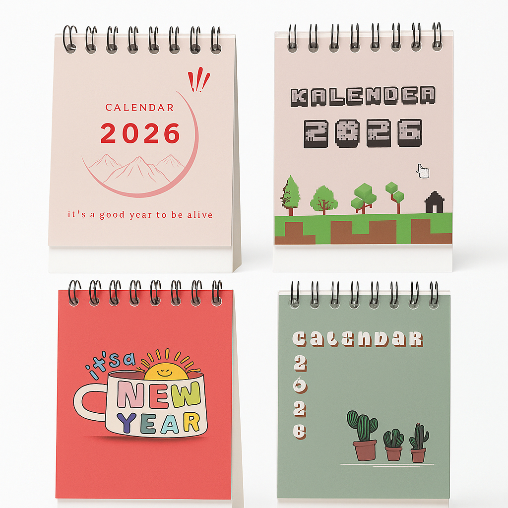 Jual KALENDER 2026 MINI KALENDER MEJA MINI AESTHETIC / Kalender 2026 ...