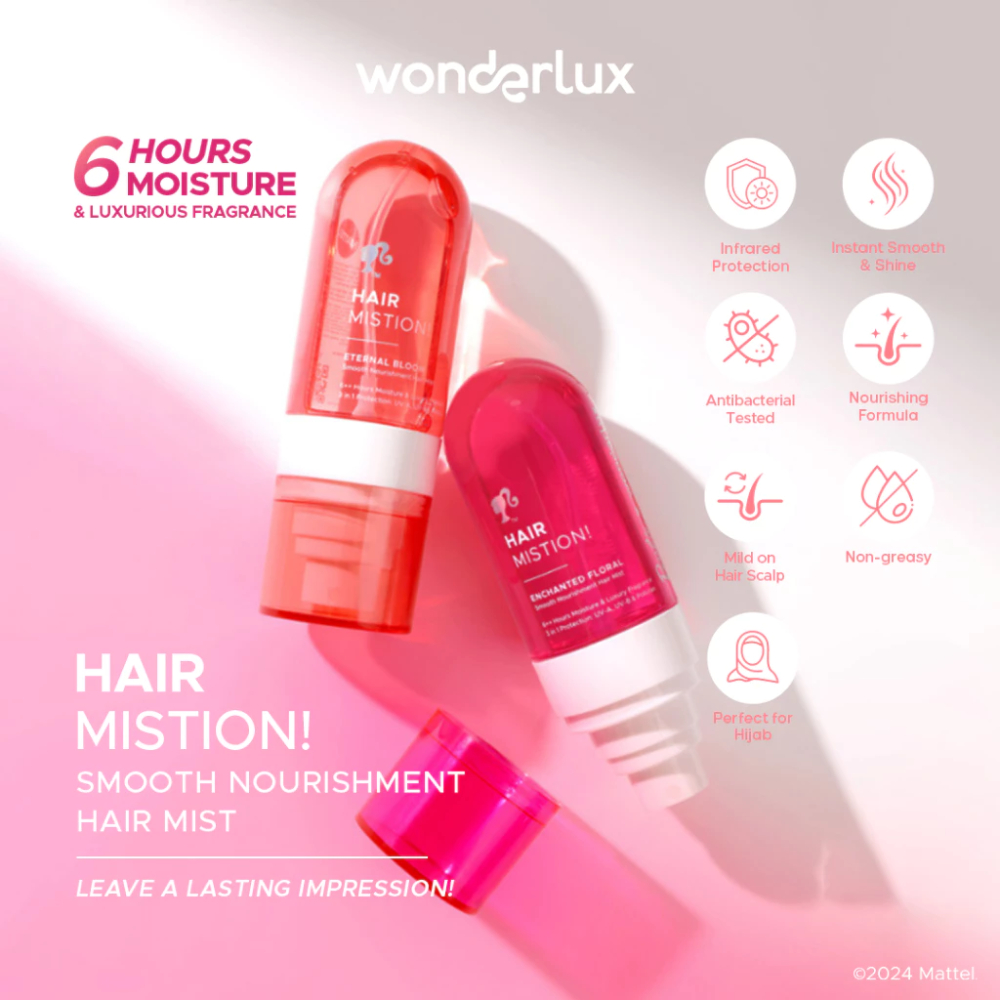 Jual Wonderlux Hair Mistion! Smooth Nourishment Hair Mist Enchanted ...