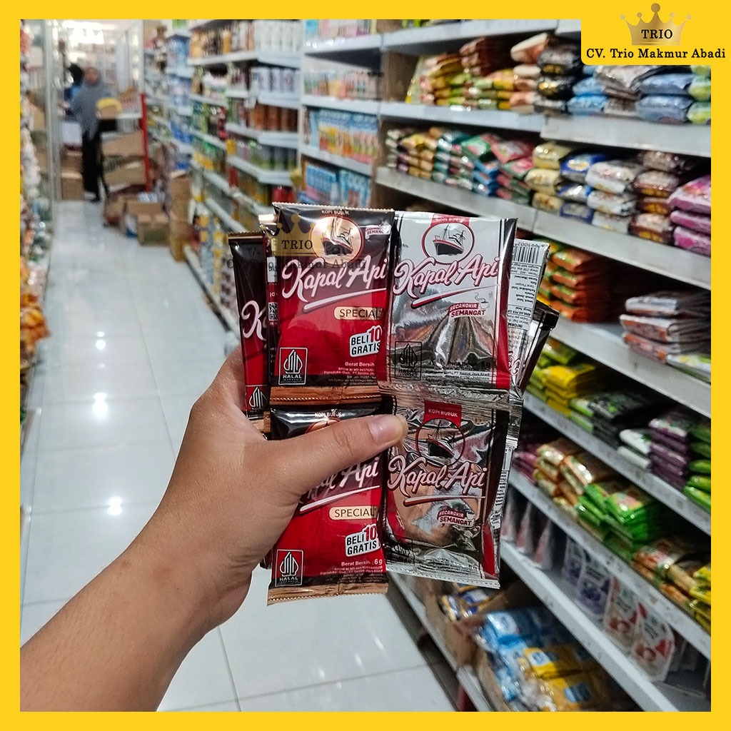 Jual Kopi Kapal Api Special / Silver 6g renteng isi 10 Sachet | Shopee ...