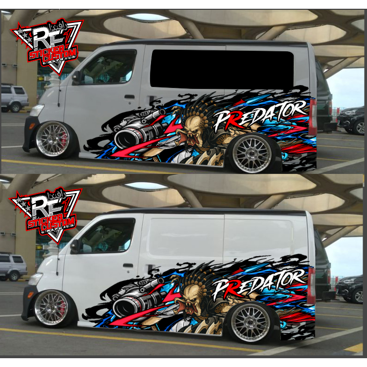 Jual stiker decal luxio,grandmax BLIND VAN Apv AVANZA SEDAN DLL ...