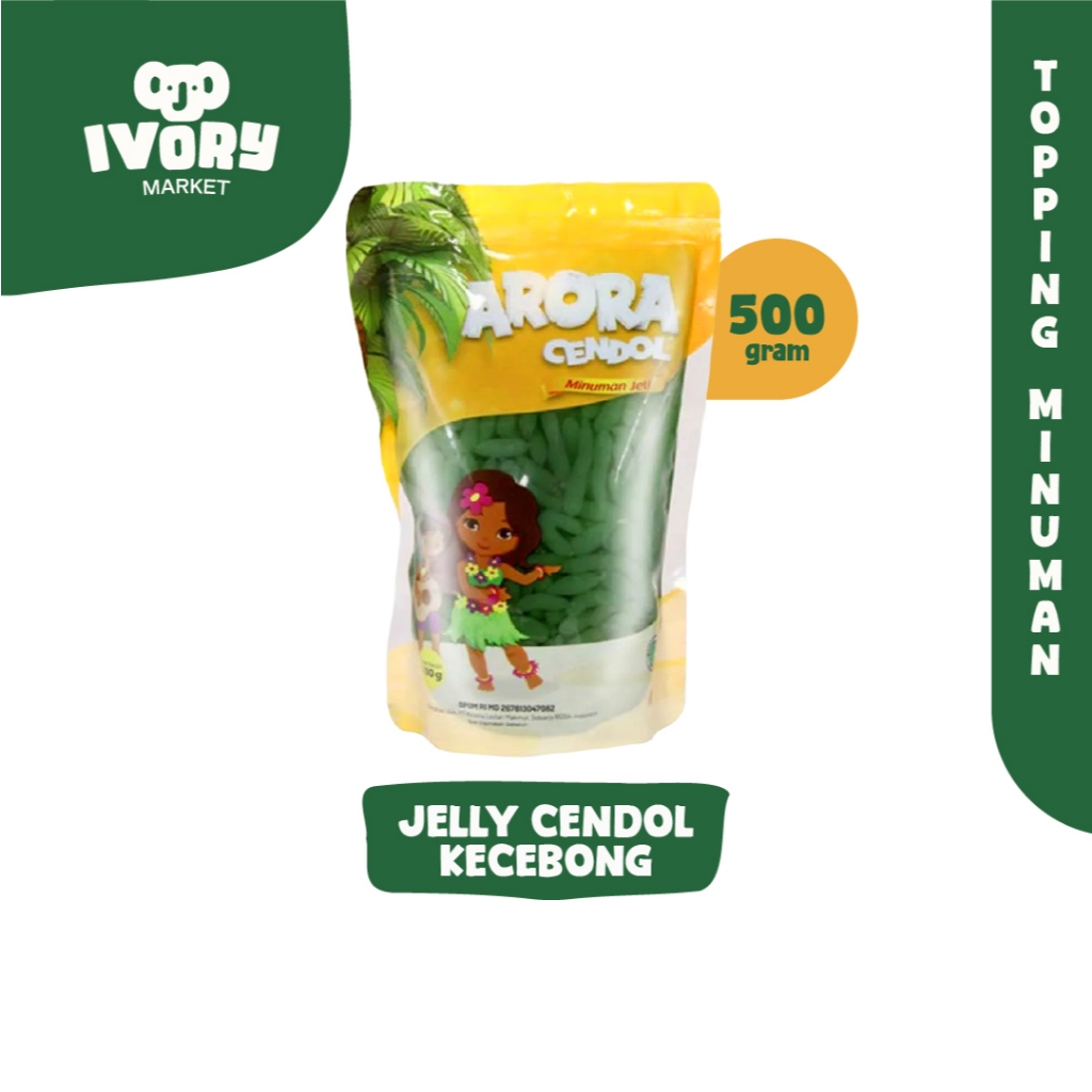 Jual JELLY CENDOL ARORA KECEBONG 500G | Shopee Indonesia