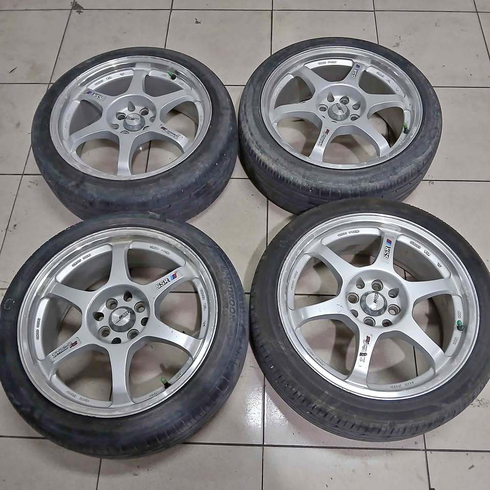 Jual VELG MOBIL RACING SSR RING RING 17 LEBAR 7 LUBANG BAUT PCD 4X100 ...