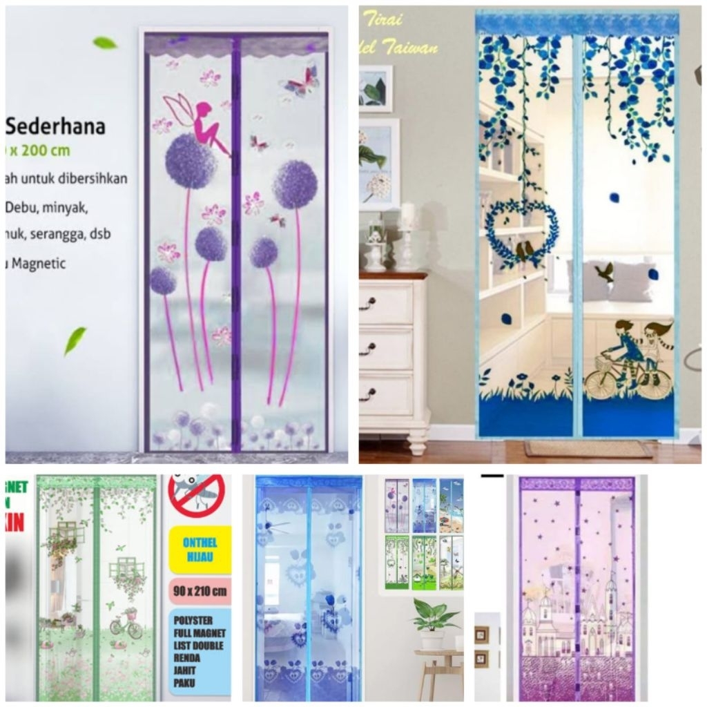 Jual TIRAI MAGNET/ TIRAI MAGNET ANTI NYAMUKSIZE 210X90CM | Shopee Indonesia