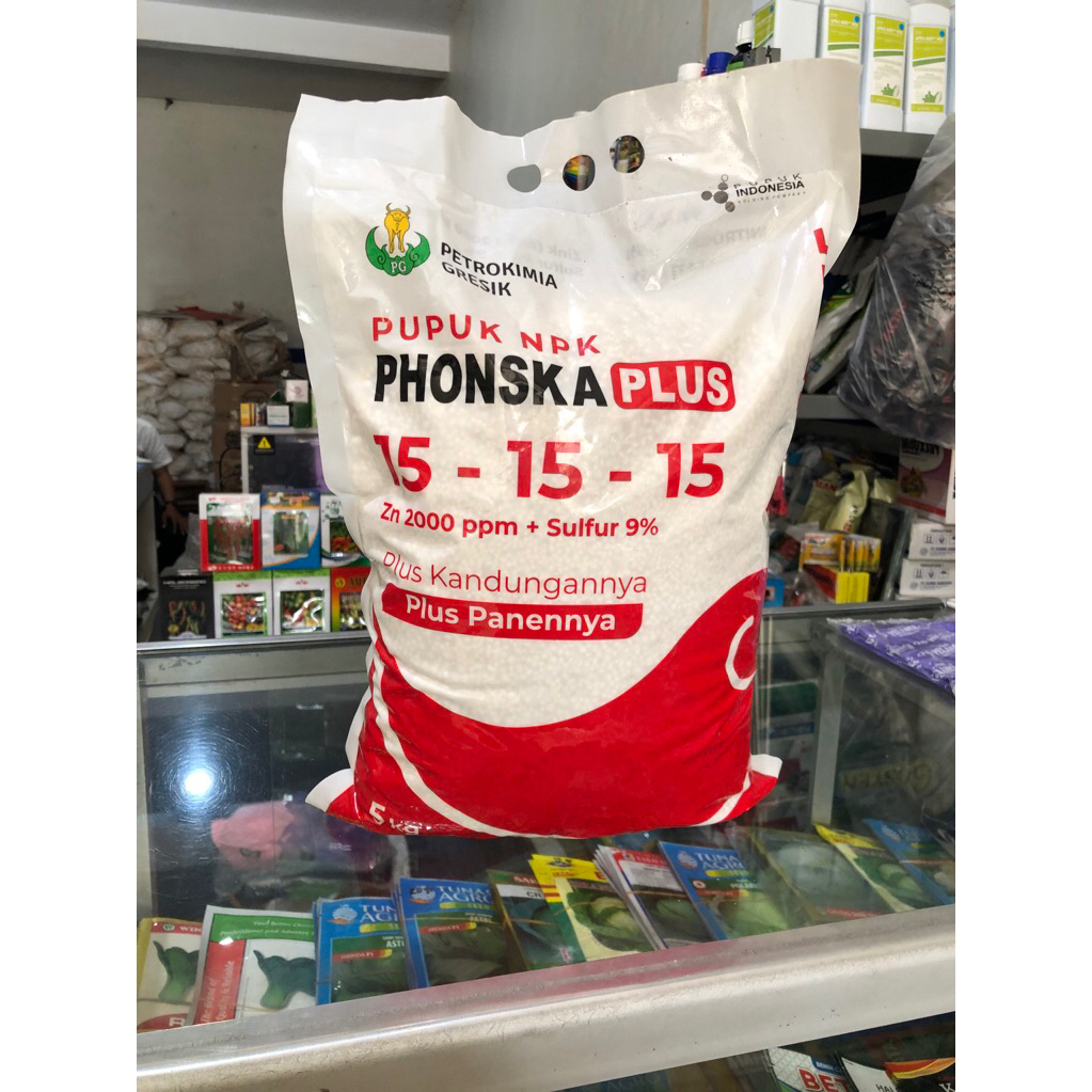 Jual NPK PHONSKA PLUS 15-15-15 5Kg | Shopee Indonesia