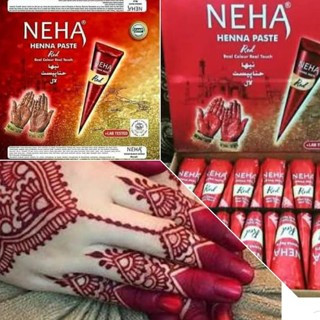 Jual Henna Neha Pacar Hena Cone Temporary Hand Painting | Shopee Indonesia