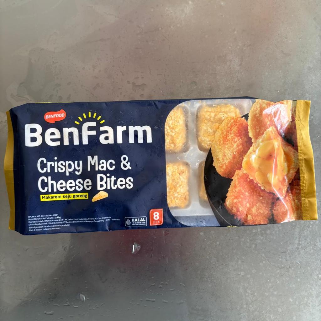 Jual BENFARM CRISPY MAC & CHEESE BITES 180 gr | Shopee Indonesia