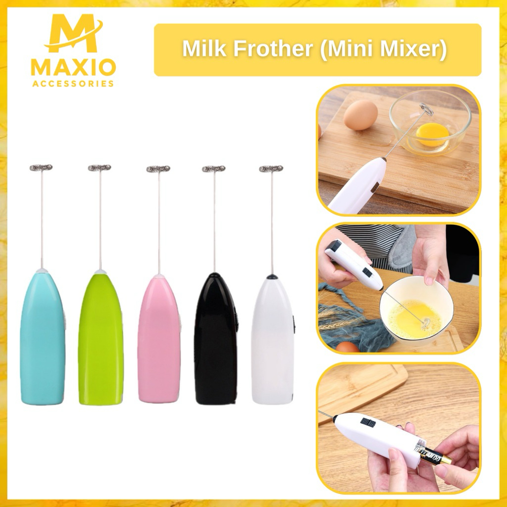 Jual MA Milk Frother Mini Elektrik Serbaguna | Pengocok Kopi Matcha ...
