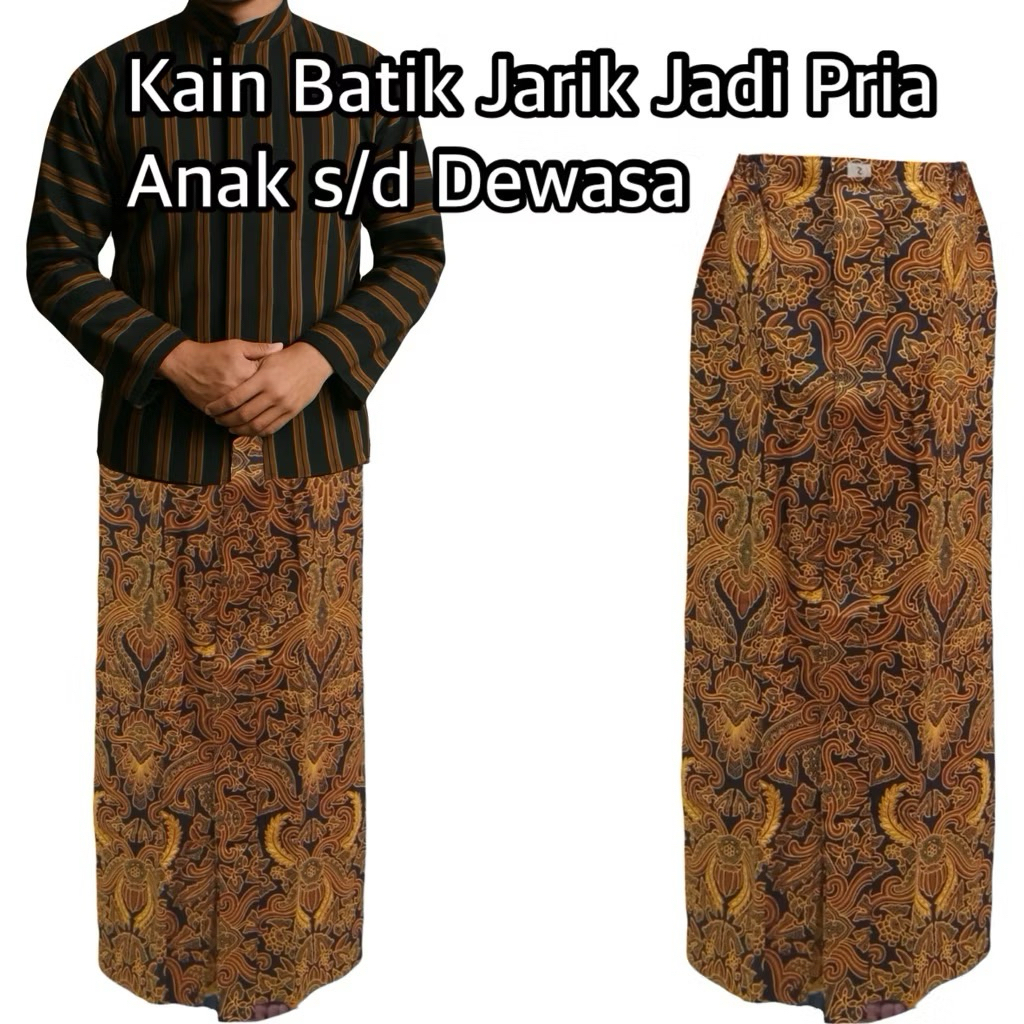 Jual Kain Batik JARIK Jadi Pria Anak & Dewasa | Shopee Indonesia
