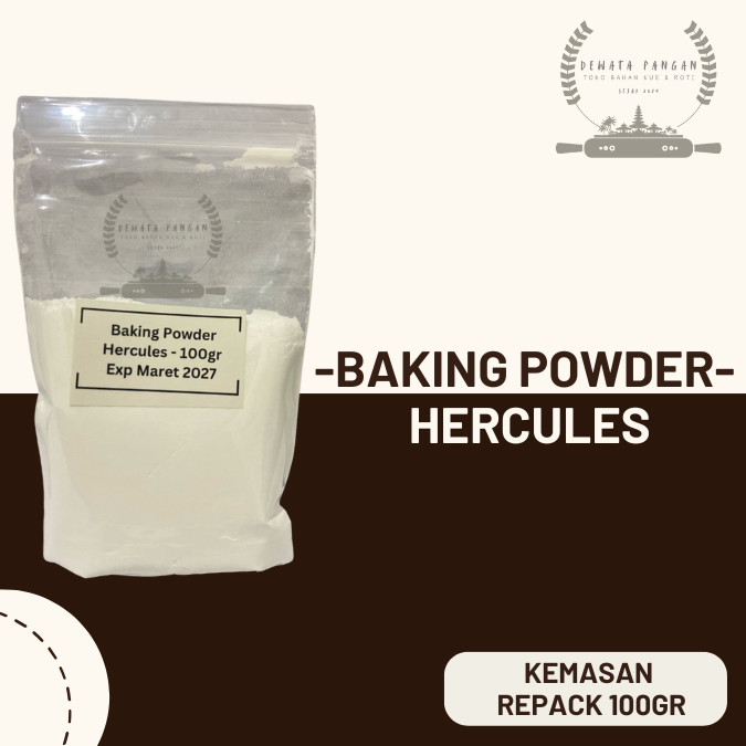 Jual [A3] Baking Powder Hercules Double Acting Kemasan Repack 100gr ...
