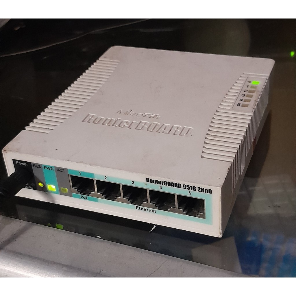 Jual MICROTIK RB951Ui-2HND EROR / MINUS RESTART | Shopee Indonesia