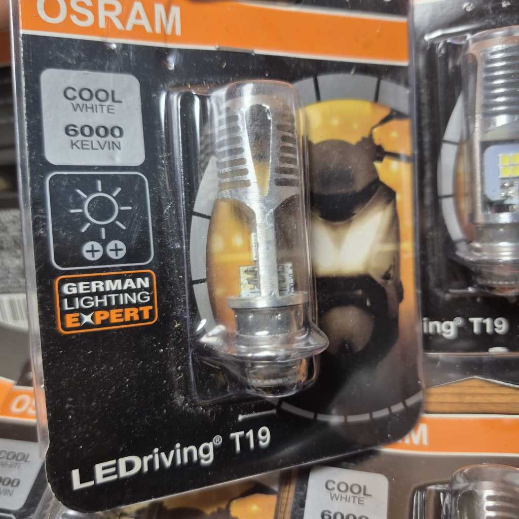 Jual BOLHAM OSRAM LAMPU DEPAN AC/DC LED T19 H6 M5 NEW GEN PUTIH MOTOR ...