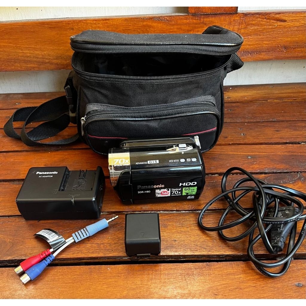 Jual handycam Panasonic SDR H-80 | Shopee Indonesia