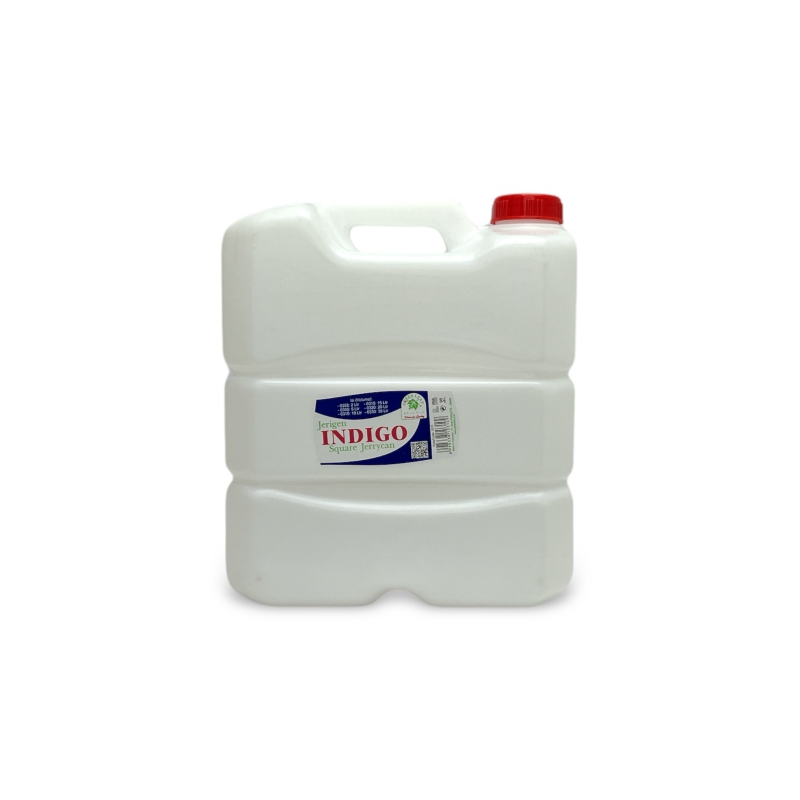 Jual JERIGEN PUTIH SEGI 10L INDIGO 0310 GL 103109 | Shopee Indonesia