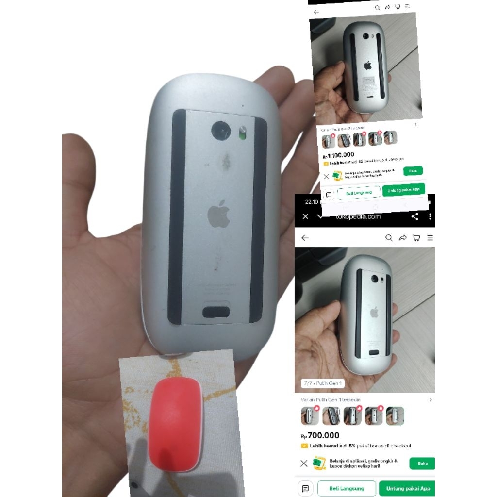 Jual mouse magic apple gen 1 | Shopee Indonesia