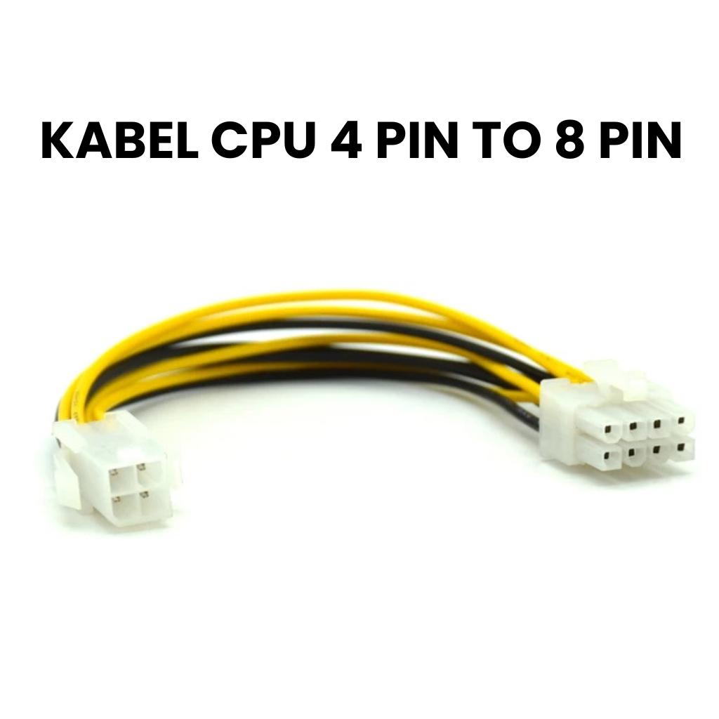 Jual Kabel Power Adapter Mobo Cpu ATX 4 Pin To 8 Pin | Shopee Indonesia