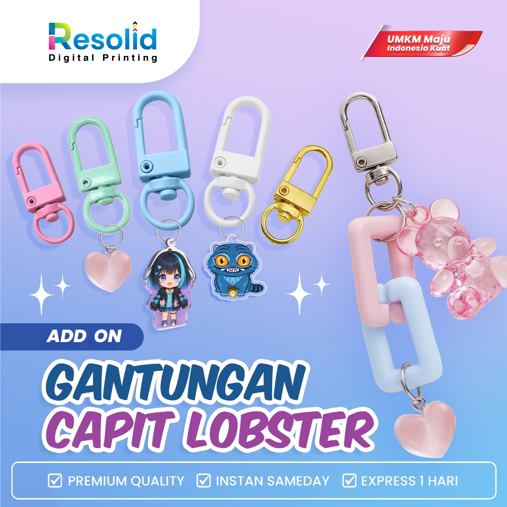 Jual [Add-On] Capit Lobster / Gantungan / Kait Lobster / Klip Kait ...