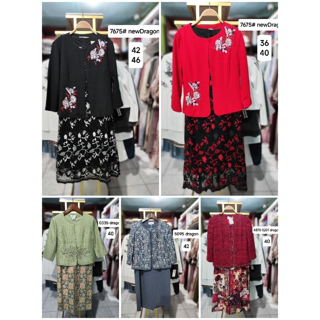 Jual GAUN NATAL (DRAGON & NEW DRAGON) | Shopee Indonesia