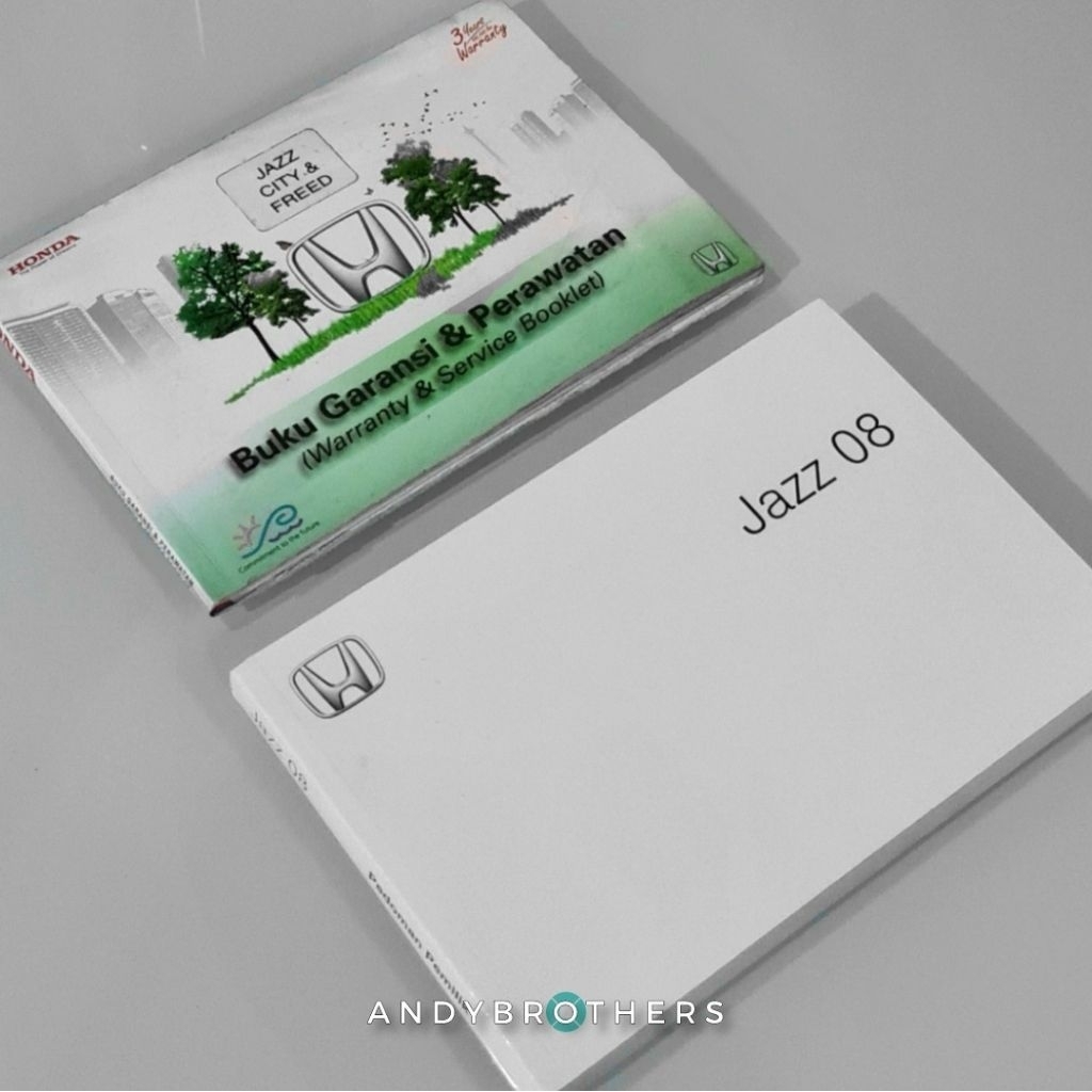 Jual Buku Manual Book Pedoman Mobil Honda Jazz GEN-2 GE8 2008-2014 ...