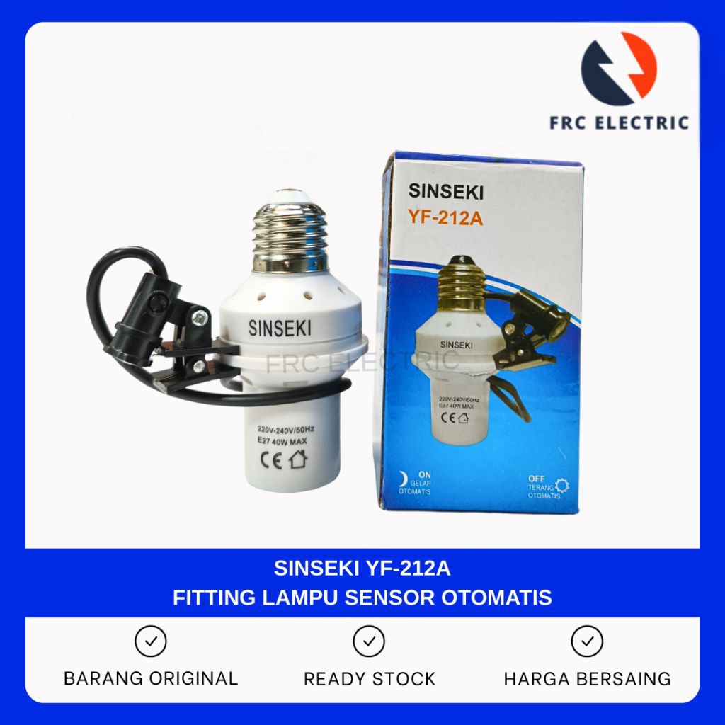Jual FITTING LAMPU SENSOR OTOMATIS - FITTING LAMPU - FITTING SENSOR ...