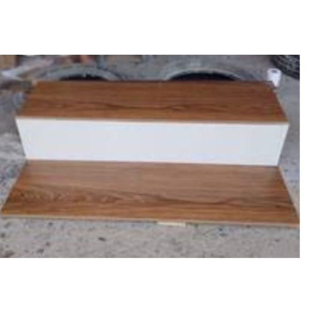 Jual granit tangga motip kayu kombinasi putih doble bevel 30x100+20x00 ...