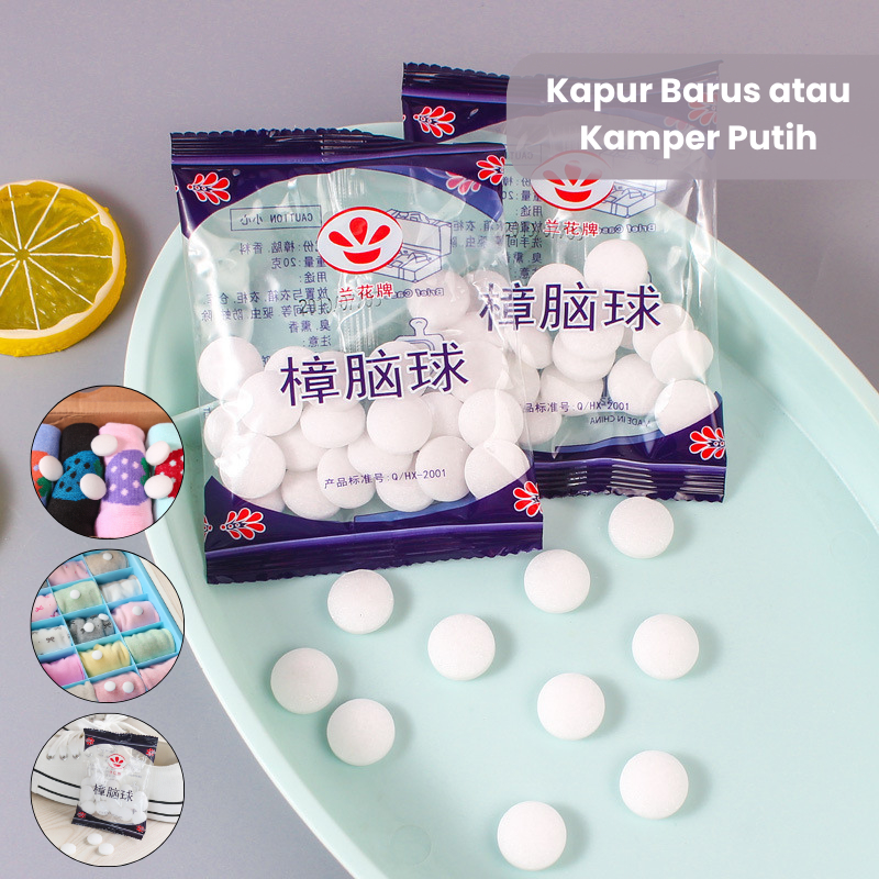 Jual DK89 Kapur Barus Putih / Kamper Putih / Kapur Barus Pengusir ...