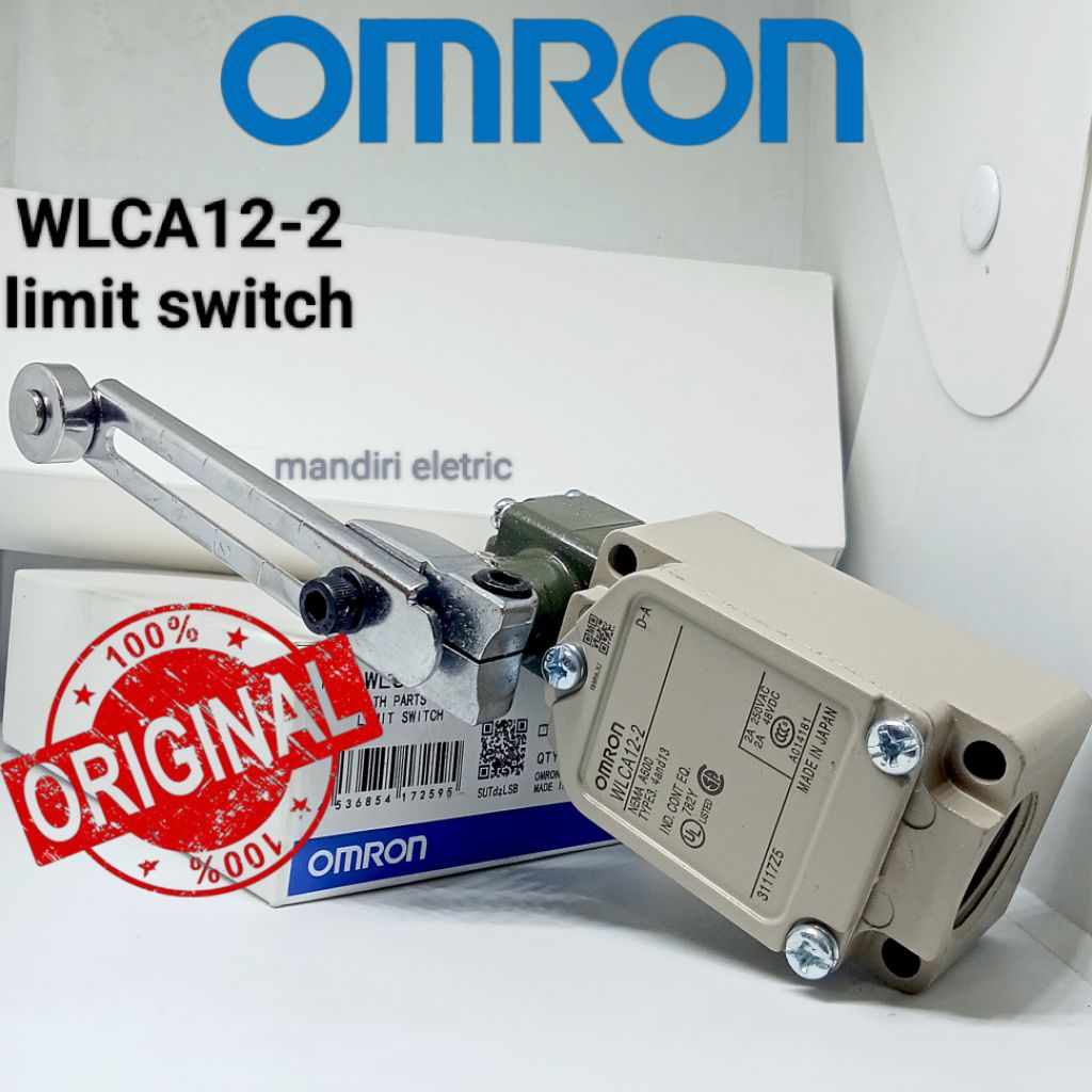 Jual limit switch WLCA12-2/wlca12-2 Omron original | Shopee Indonesia