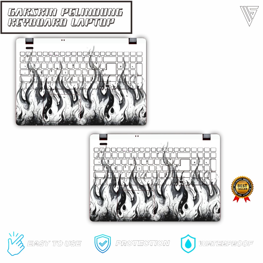 Jual Skin Keyboard Protector Garskin Stiker Laptop FullBody Untuk Semua ...