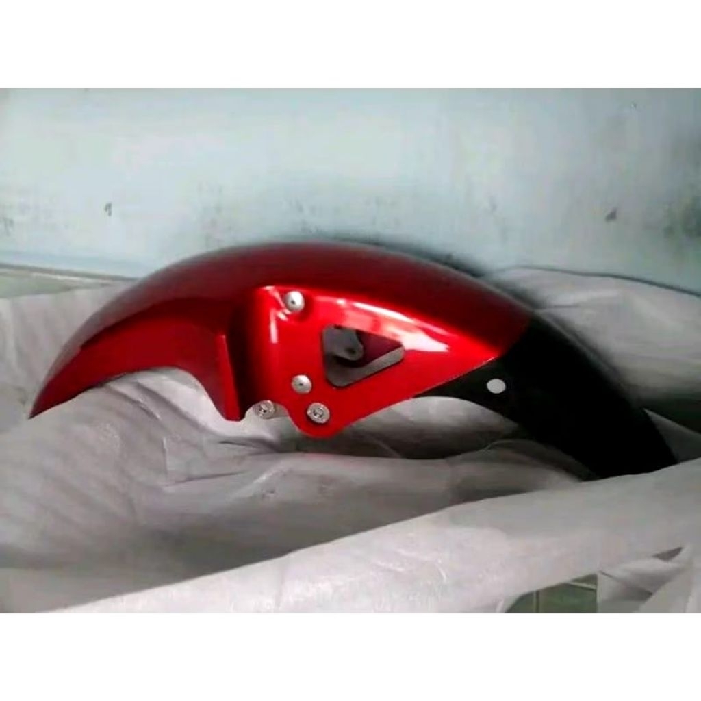Jual Spakbor Depan Yamaha RX KING RX Spesial warna merah maroon slebor ...