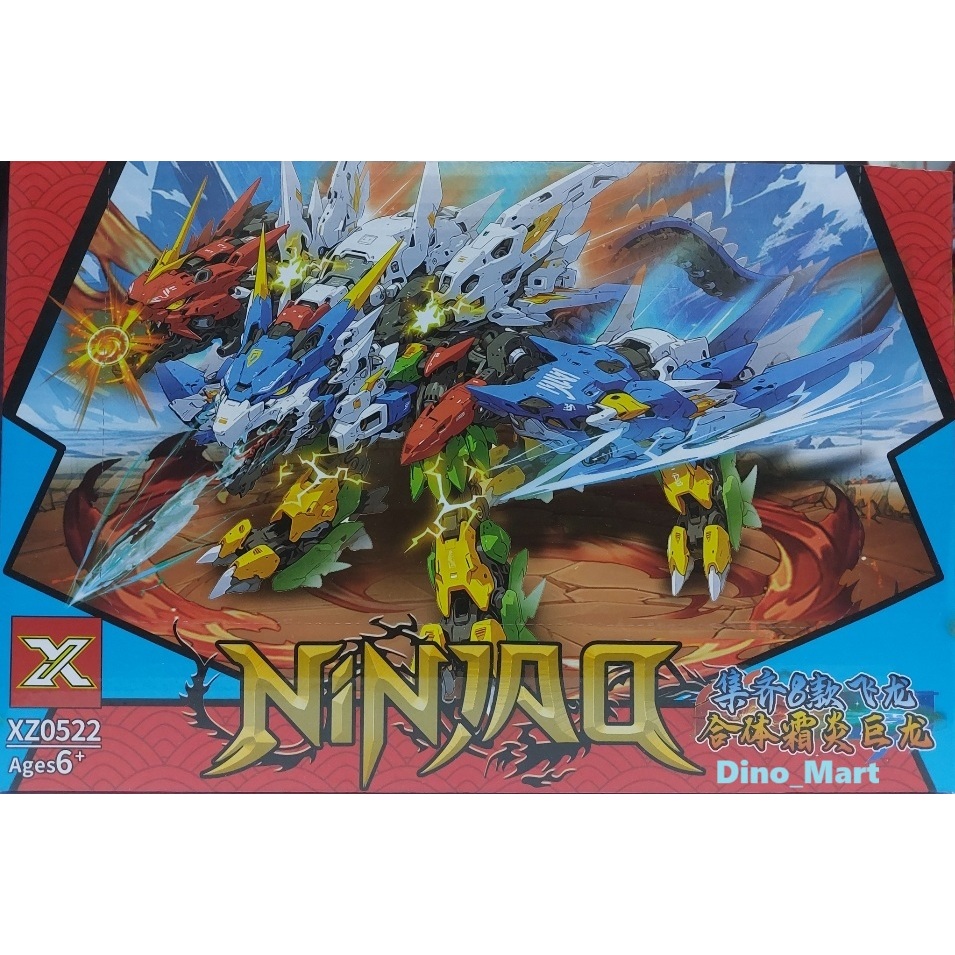 Jual Brick Ninja Naga 8 in 1 Mini Figure XZ0522 - Mainan Anak - Mainan ...