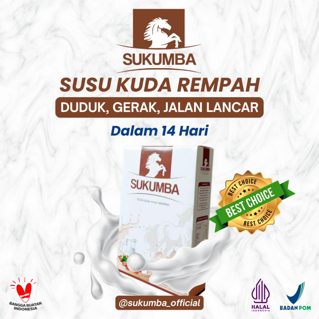 Jual Paket 1 Box SUKUMBA Susu Kuda 5X Lebih Efektif - Atasi Nyeri Sendi ...