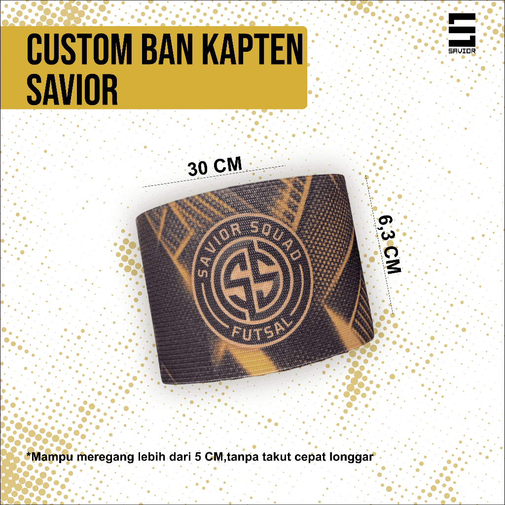 Jual Savior Custom Ban Kapten | Custom Ban Captain | Ban Kapten Sepak ...