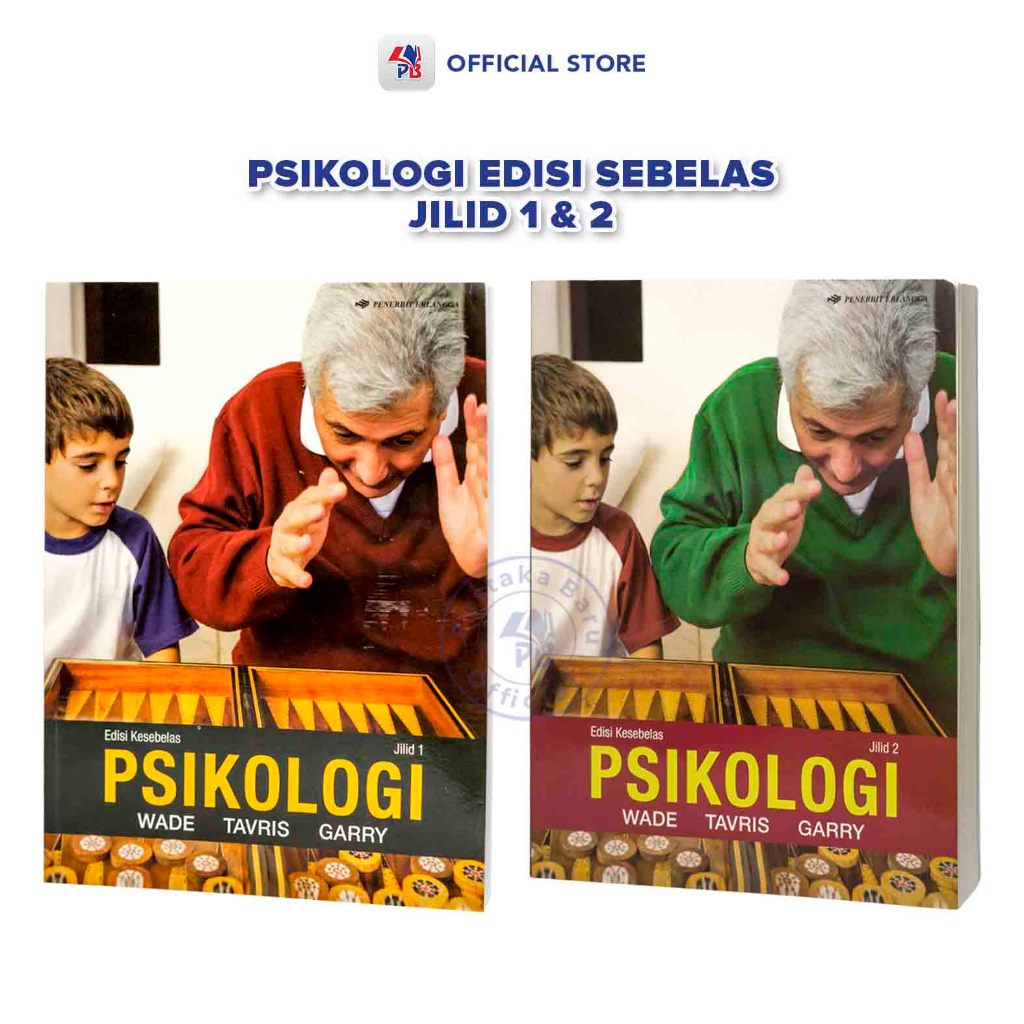 Jual Buku Psikologi Edisi 11 Jilid 1 Dan 2 – Wade – Tavris - Garry ...