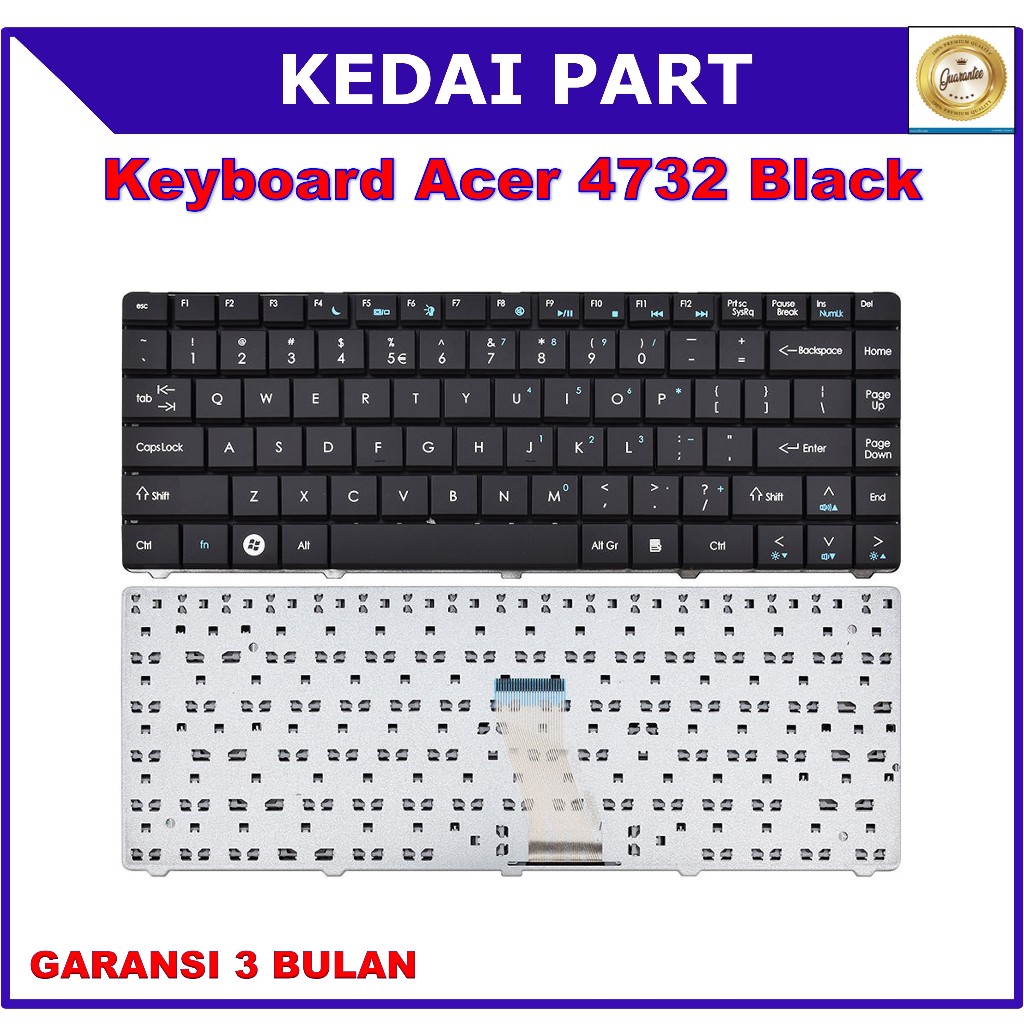 Jual KEYBOARD ACER ASPIRE 4732 4732Z D725 D525 | Shopee Indonesia