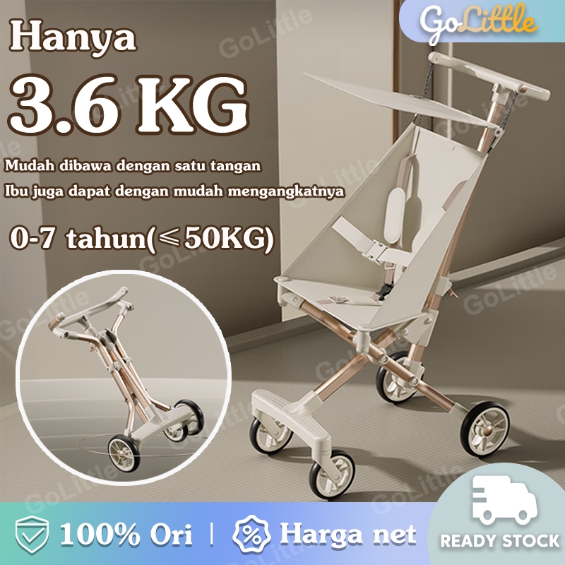 Jual Kereta Bayi Lipat Portable Ringan Stroller Travel Untuk Anak 0-7 ...