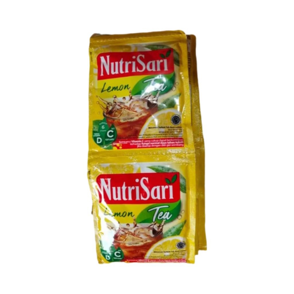 Jual NutriSari Minuman Serbuk Instan - Lemon Tea (1 Renceng/10 Sachet ...