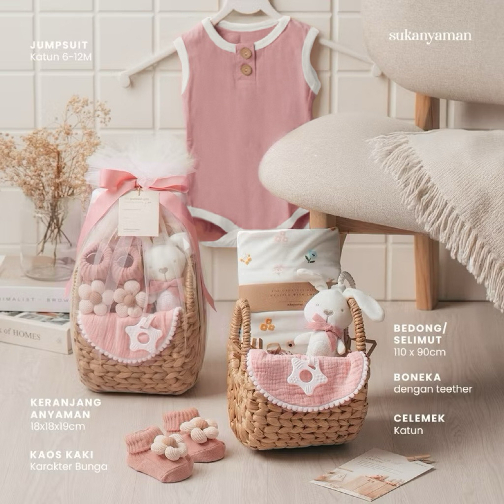Jual Mini Baby Gift Set | Hadiah Kelahiran Bayi | Hampers Newborn Baby ...