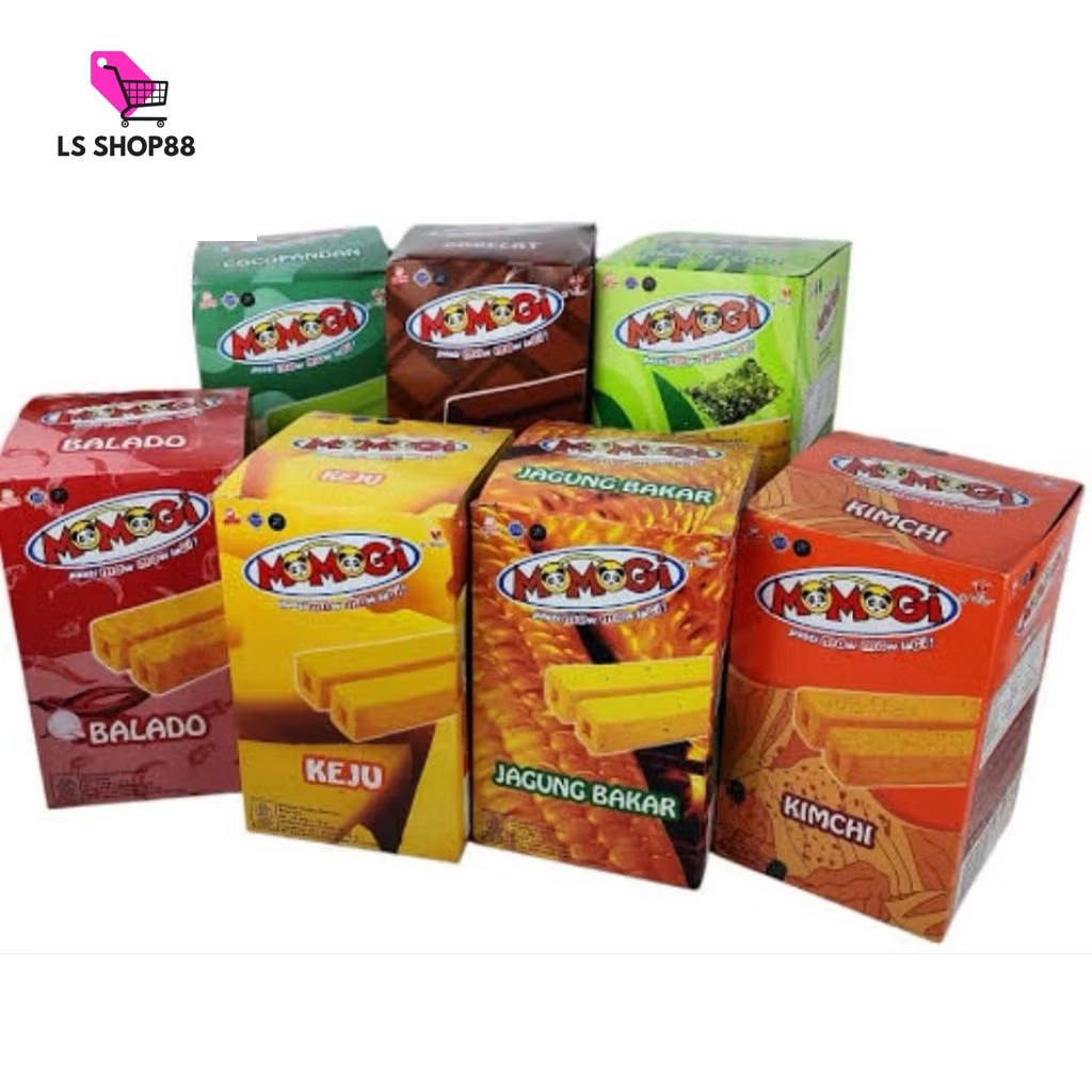 Jual MOMOGI snack Stick Box isi 10 | Shopee Indonesia