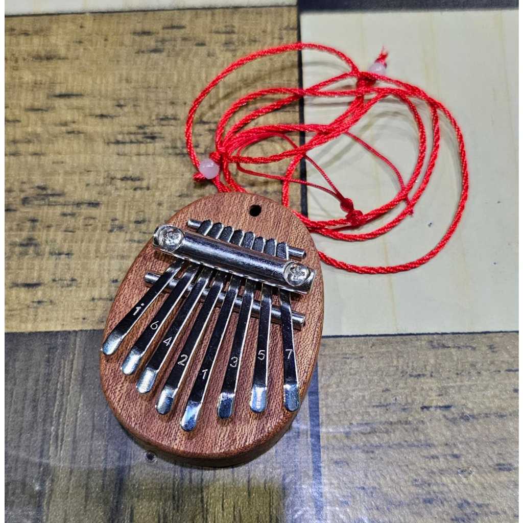 Jual PM77-Cega Mini Kalimba Thumb Piano Musical Toys 8 Note Sound alat ...