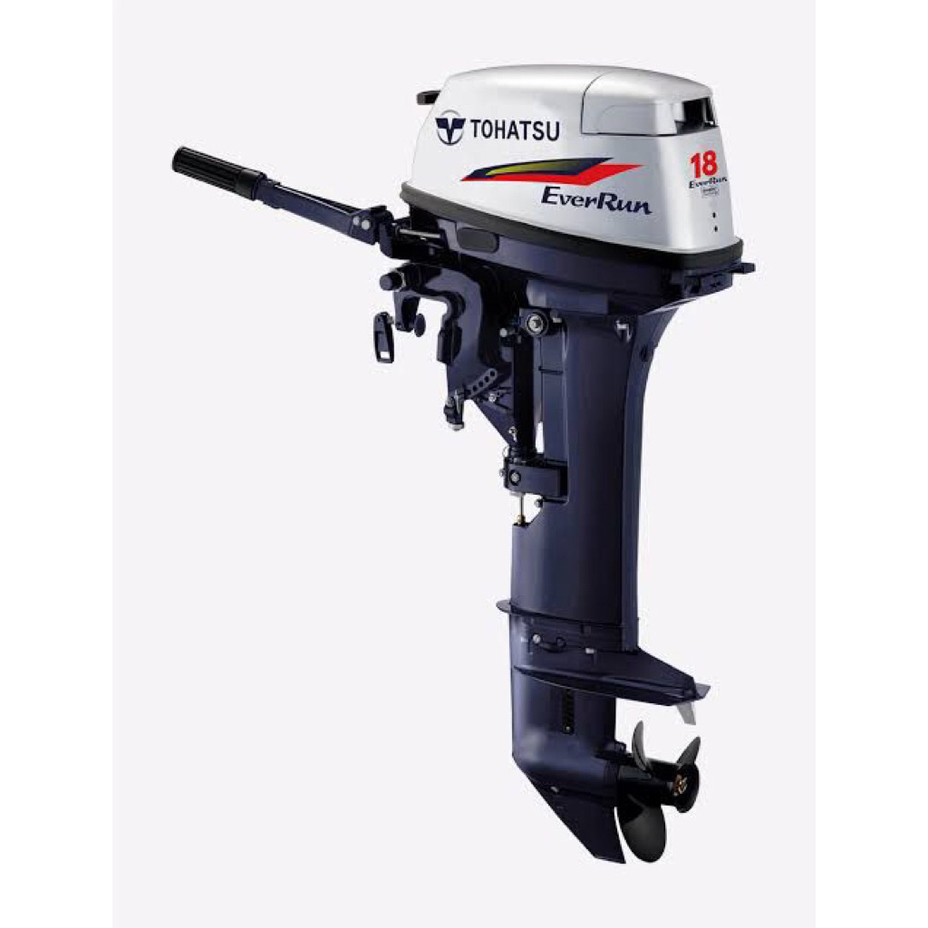 Jual MESIN TEMPEL PERAHU MESIN KAPAL OUTBOARD 2TAK TOHATSU MX18-E2L ...
