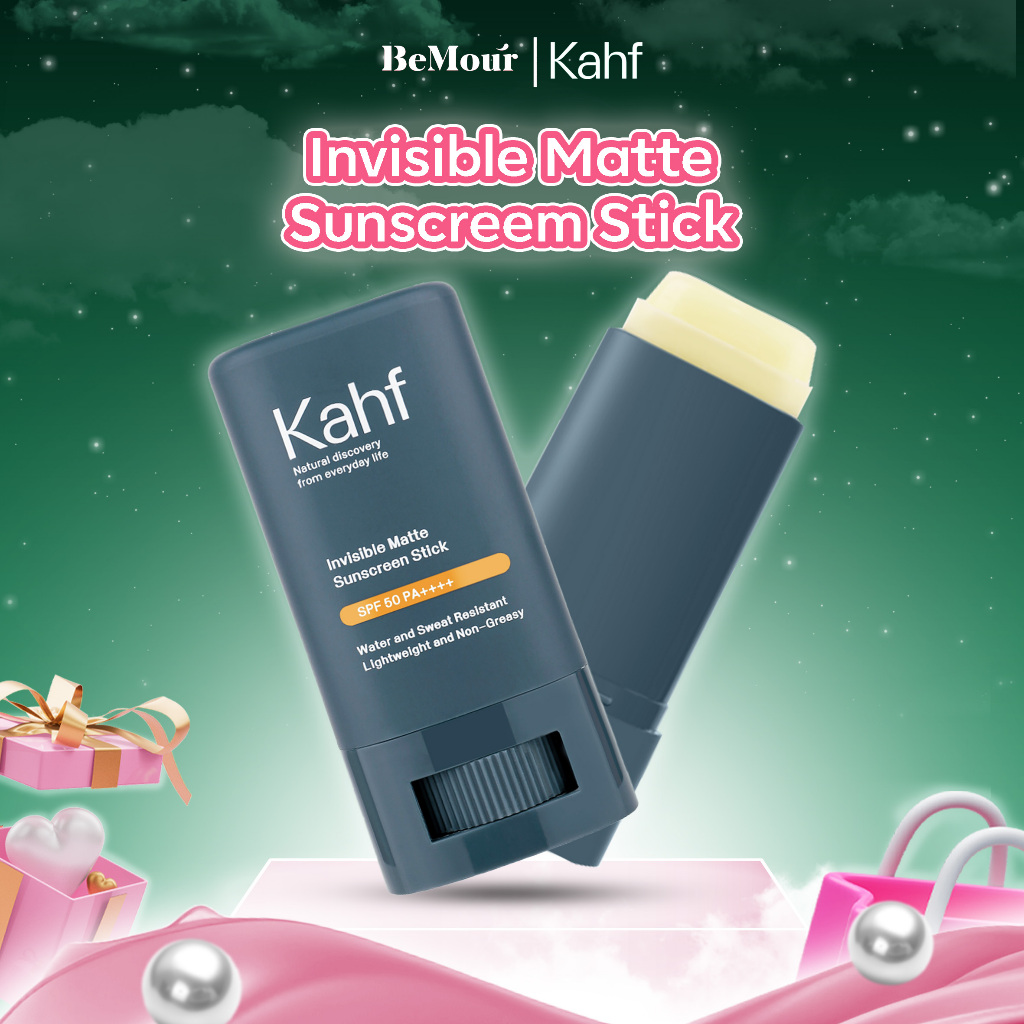 Jual KAHF - INVISIBLE MATTE SUNSCREEN STICK SPF 50 PA++++ ( 22 g ...