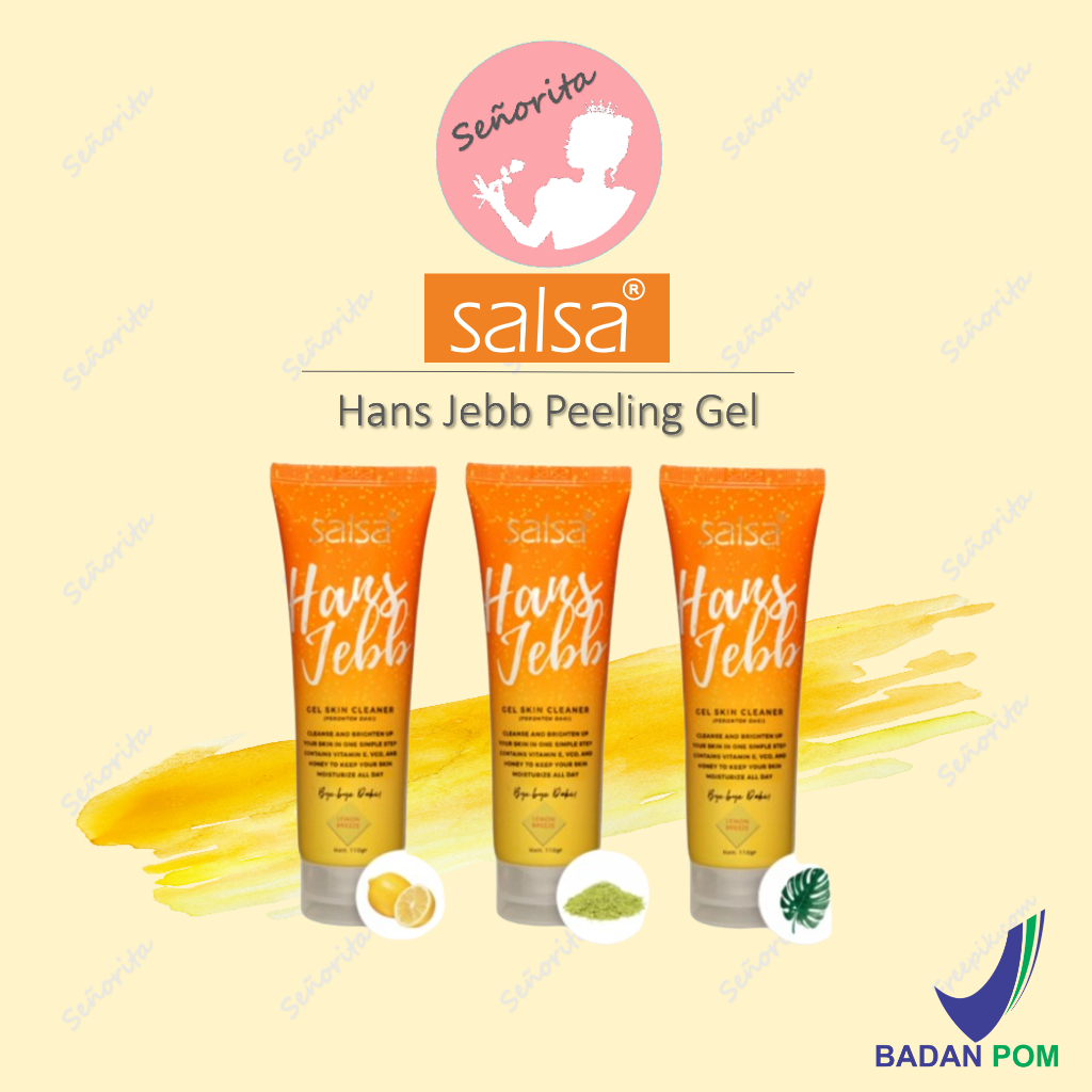 Jual SALSA Hans Jebb Peeling Gel - Perontok Daki dan Ketiak Hitam 110gr ...