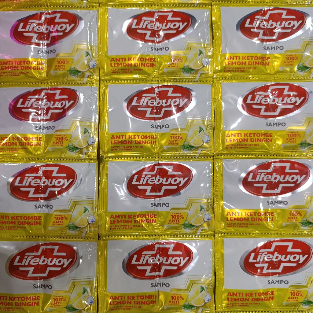 Jual Lifebuoy Shampo Sachet Kemasan Baru Anti Ketombe Lemon Dingin ...