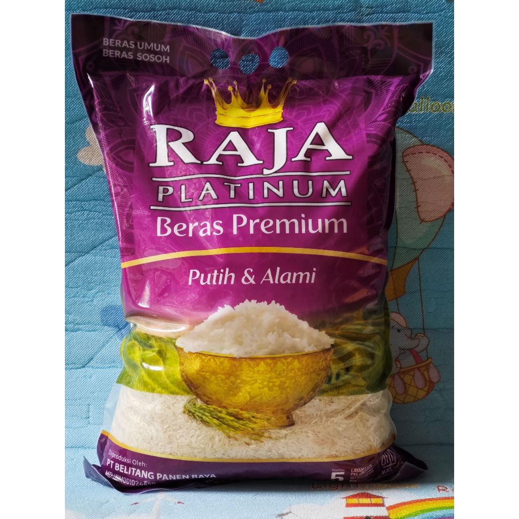 Jual Beras Premium Cap Raja 5kg | Shopee Indonesia