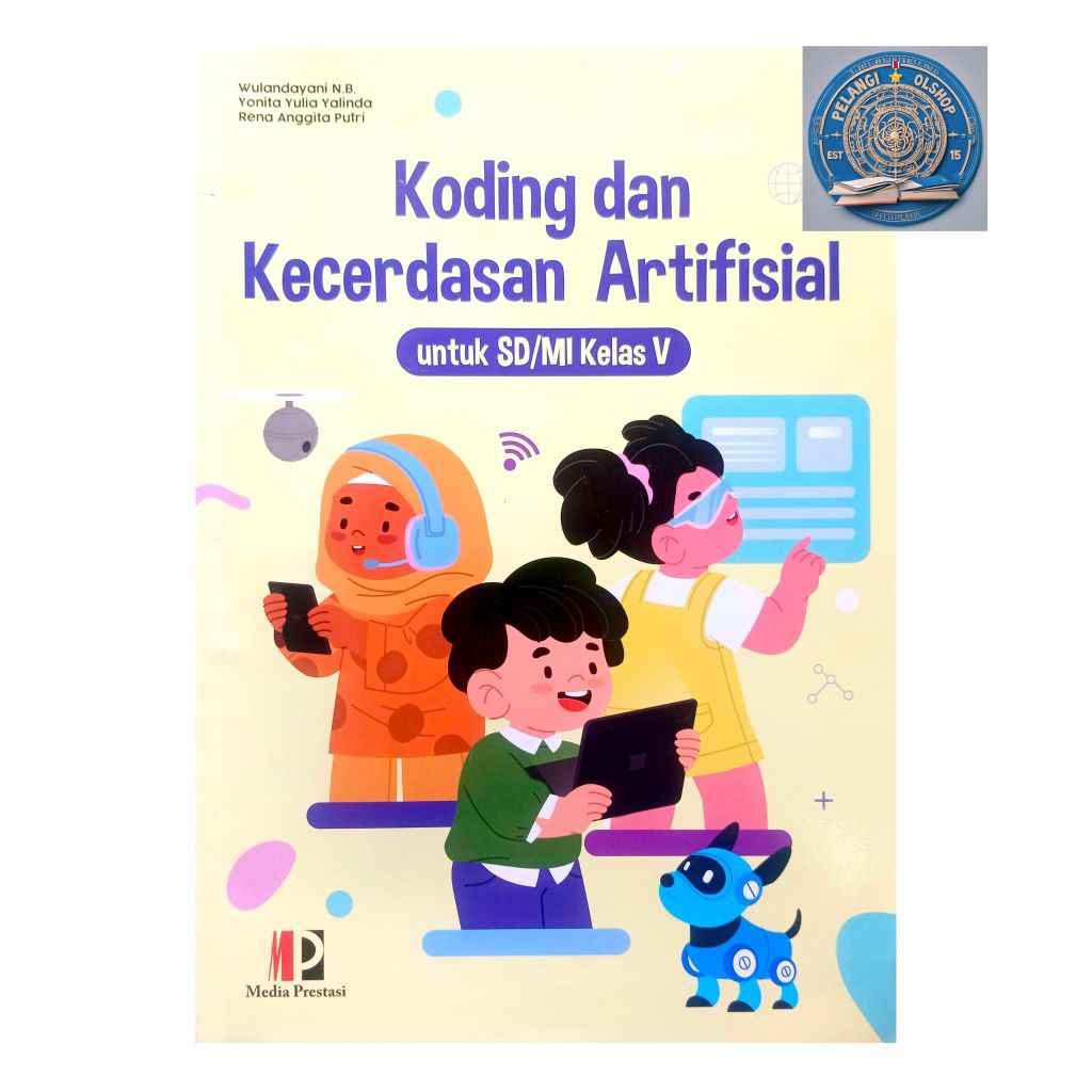 Jual MEDIA PRESTASI KODING DAN KECERDASAN ARTIFISIAL SD/MI KELAS 5 KURIKULUM MERDEKA | Shopee ...